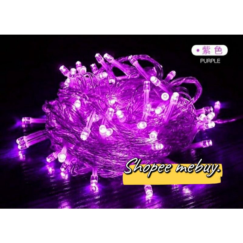 🇲🇾 𝟭𝟬𝟬 𝗟𝗘𝗗 10 Meter String Fairy Light Lampu RAYA | Lampu LED Malaysia ...