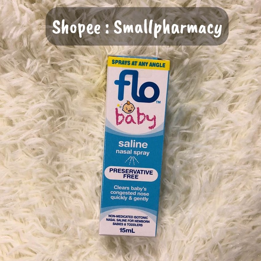 Flo Baby Saline Nasal Spray 15ml 040073 | Shopee Malaysia