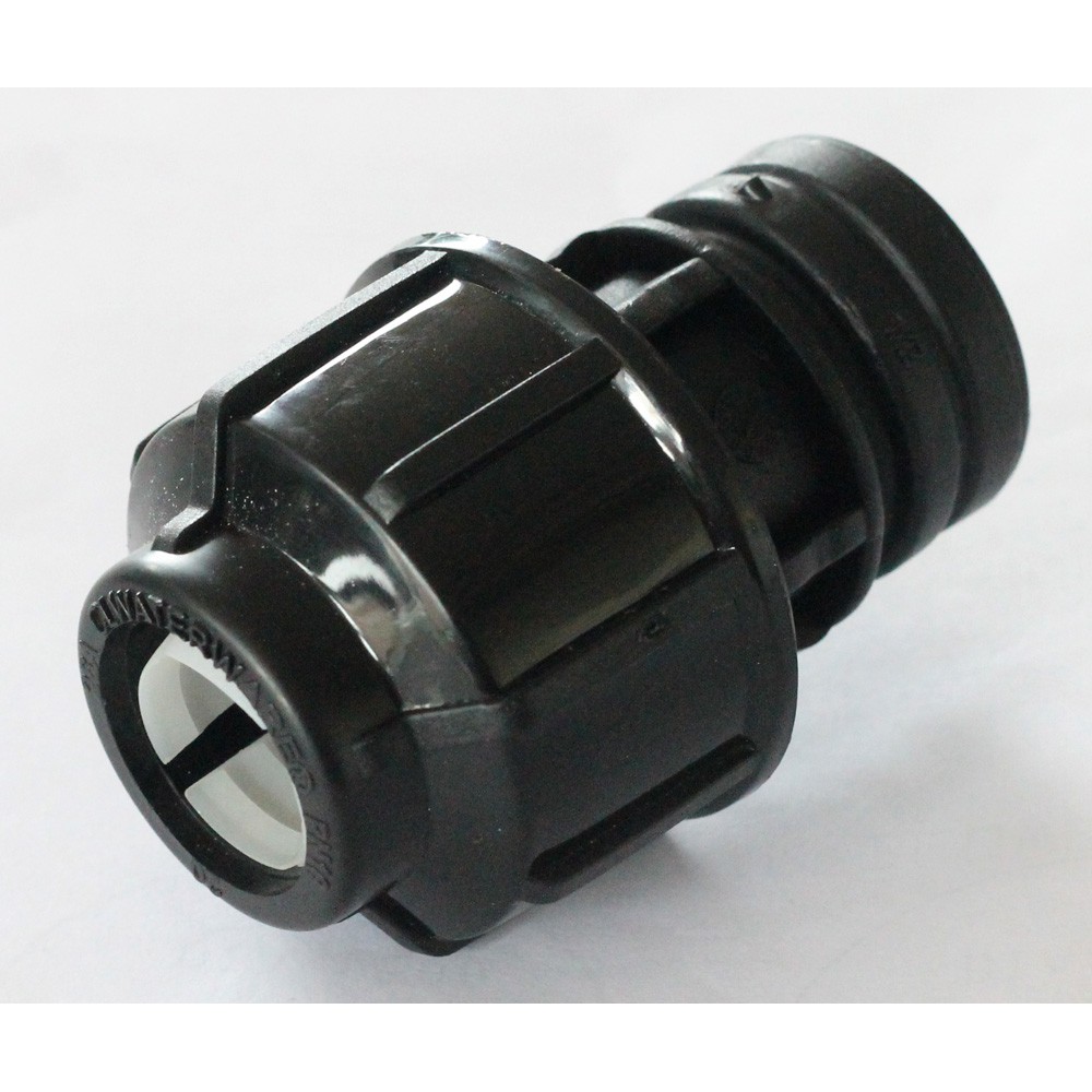 CLWATERWARE Poly HDPE Female Threaded Adapter FTA 20 mm X 1/2 inch ...