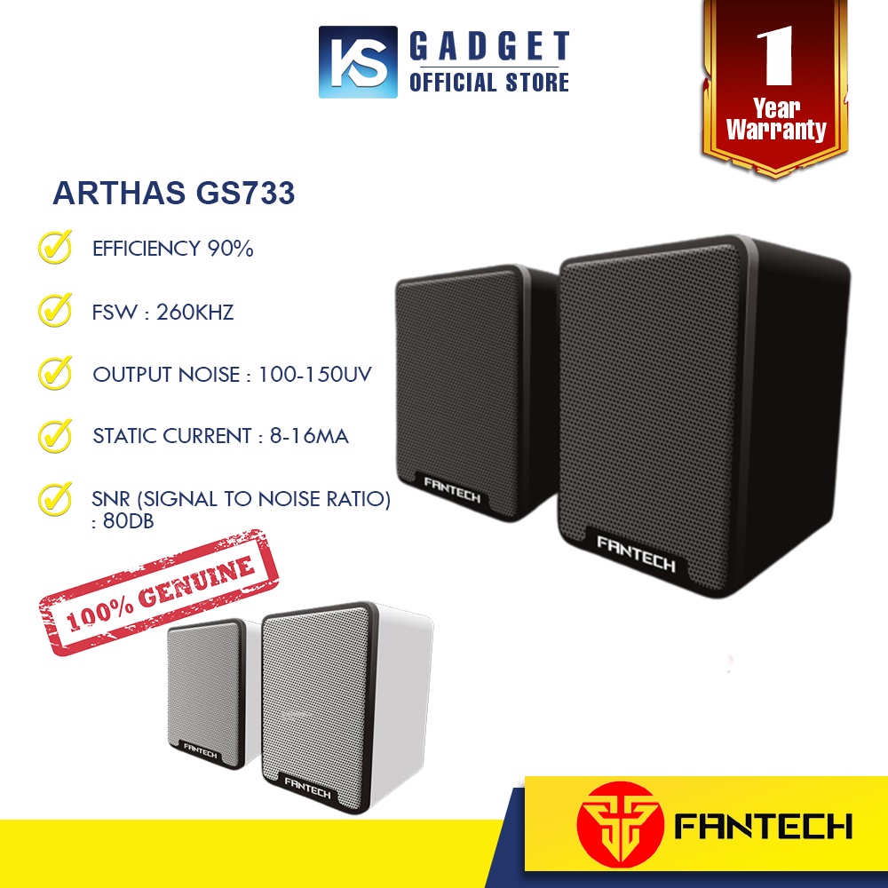 FANTECH Arthas GS733 Mobile Gaming Music Speakers With Bass Resonance ...
