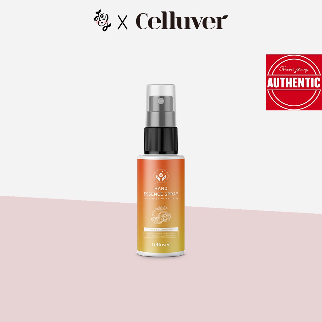 Celluver Hand Essence Spray sanitizer 80ml | Shopee Malaysia