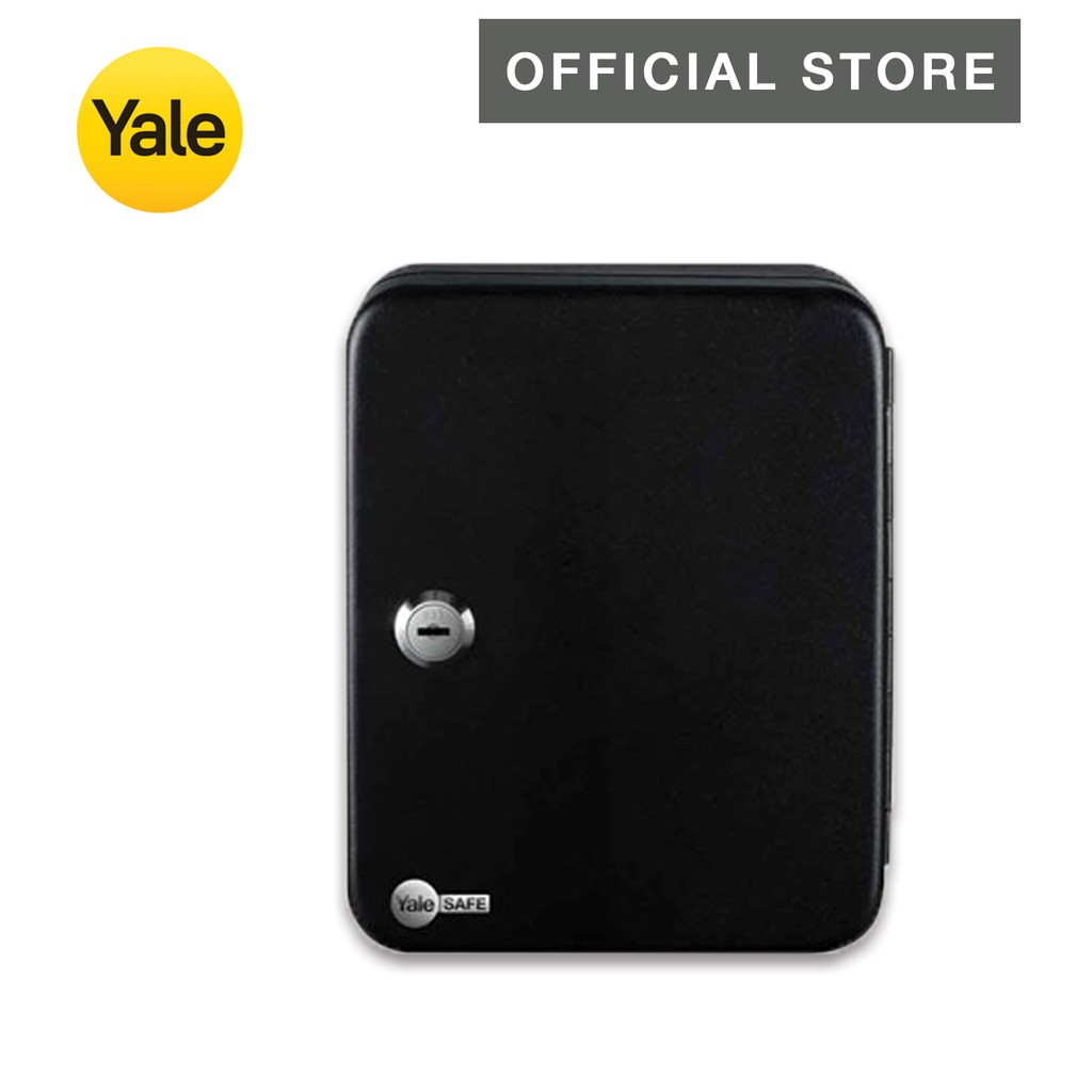 Yale Small Key Box with 2 Keys YKB/200/BB2 - Wall Mount Mini Safe Box ...