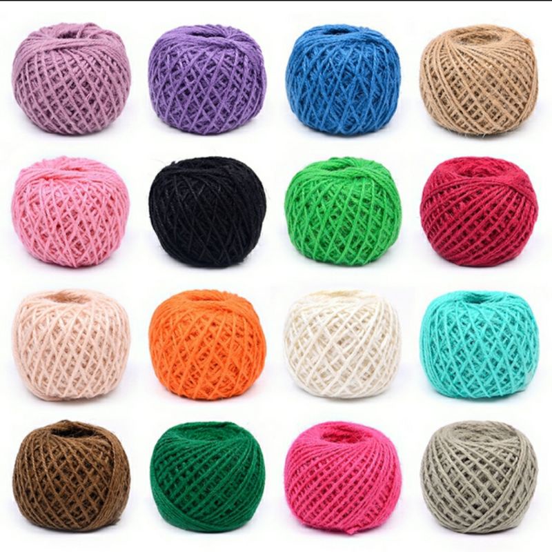 2mm 麻繩 tali guni rope tali guni color | Shopee Malaysia