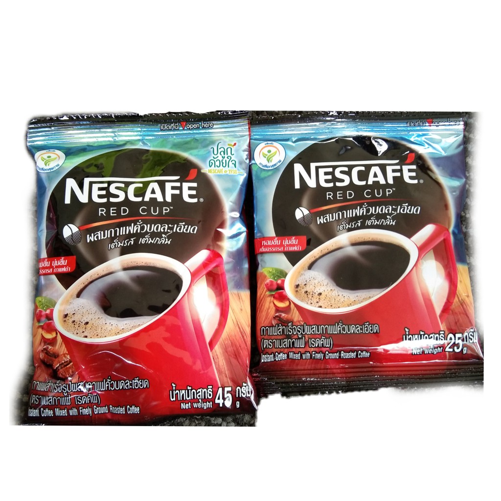 Nescafe thai combo red cup 45g + 25g rasa lebih kawww | Shopee Malaysia
