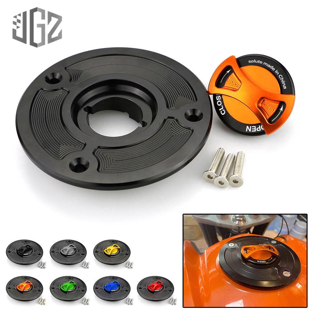 For KTM Duke 125 200 390 RC 125 200 390 CNC Motorcycle Gas Cap Oil Fuel ...