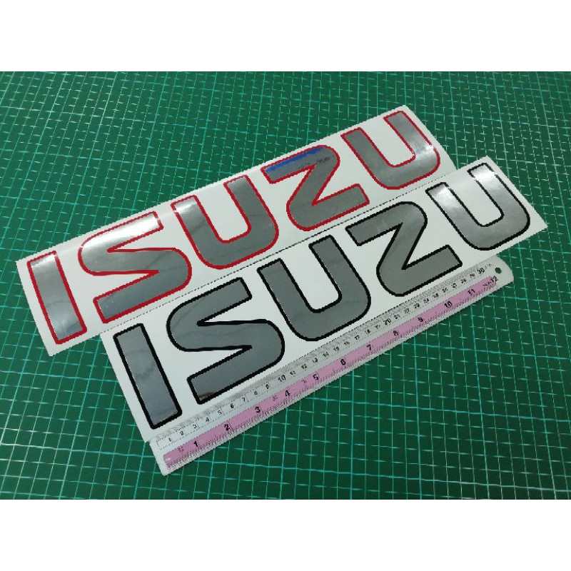 Sticker ISUZU front sticker | Shopee Malaysia