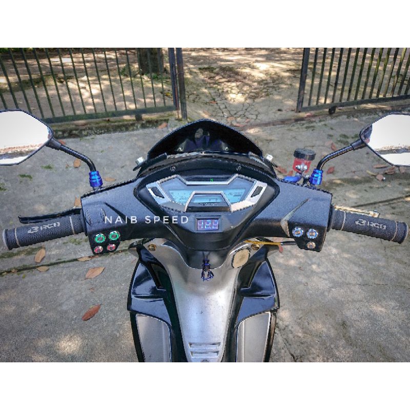 Custom Supra X 125 OLD Batman Rear Bumper | Shopee Malaysia