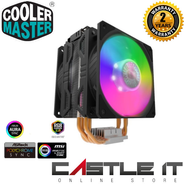 Cooler Master HYPER 212 LED TURBO ARGB CPU COOLER (RR-212TK-18PA-R1 ...