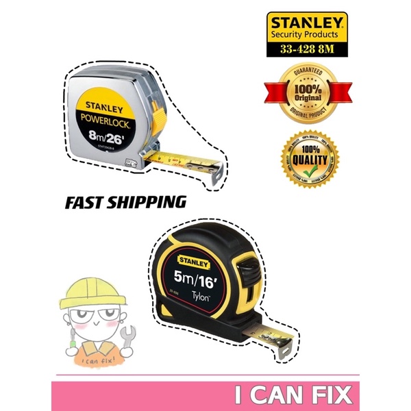 STANLEY Measuring Tape 8 Meter | Shopee Malaysia
