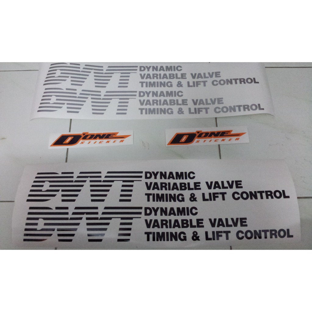 CARS STICKER DVVT PERODUA ALZA PASSO SETTE BOON ADVANCED VERSION RACY ...