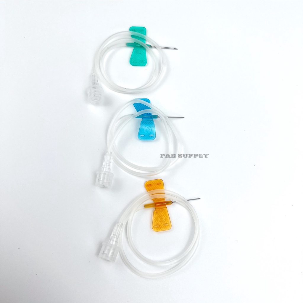 Butterfly Needle Scalp Vein Set 21G 23G 25G 27G 100pcs/box Winged ...
