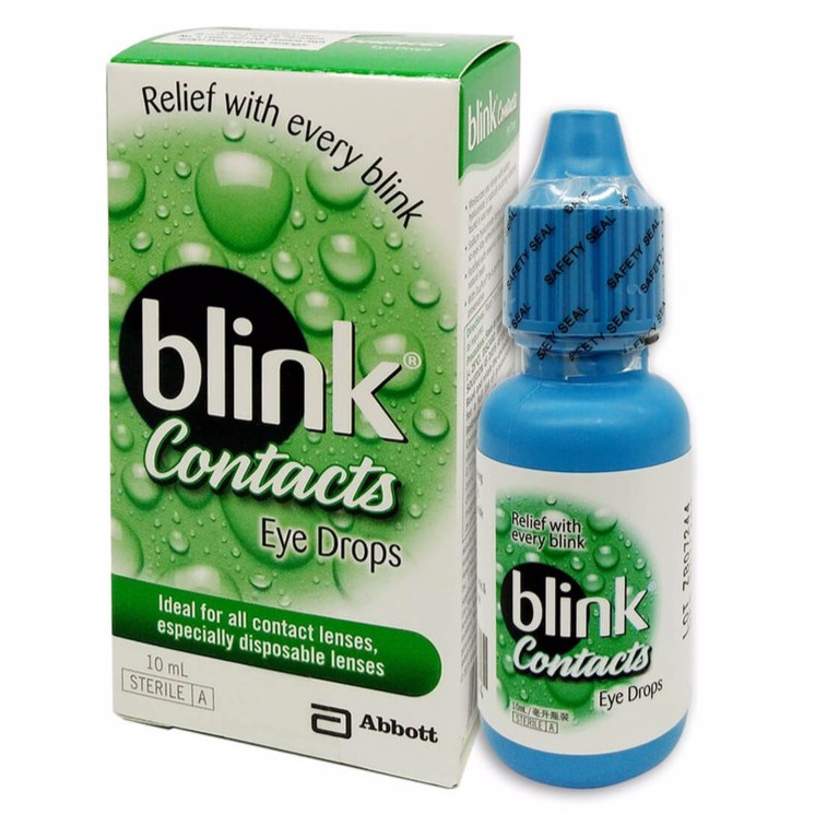 BLINK CONTACTS EYE DROPS 10ML | Shopee Malaysia