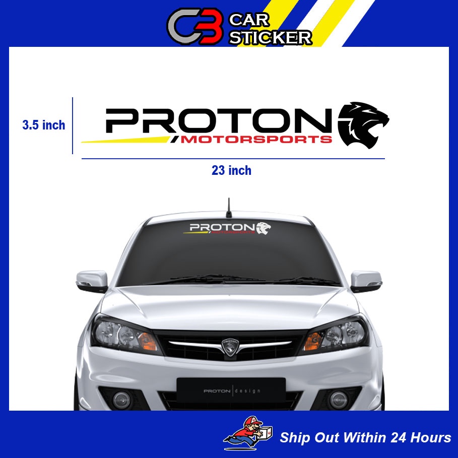 Proton Motorsports Car Sticker / CS779 | Shopee Malaysia