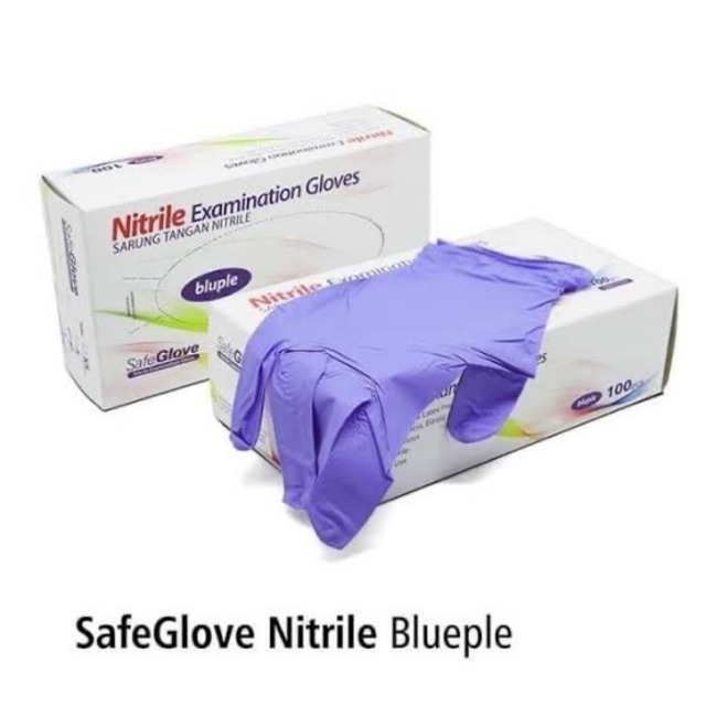 Nitrile One Med Non Powder 1 Box Gloves (100 Pcs) | Shopee Malaysia