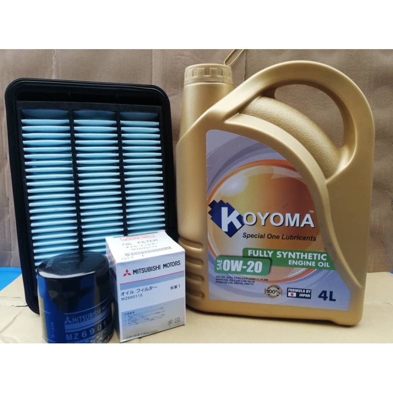 MITSUBISHI LANCER GT, PROTON INSPIRA OIL FILTER + AIR FILTER + KOYOMA ...