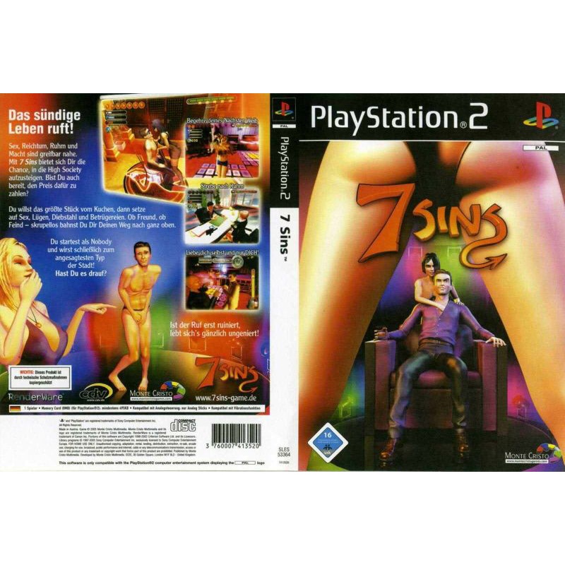 Ps2 7 Sins ********* | Shopee Malaysia