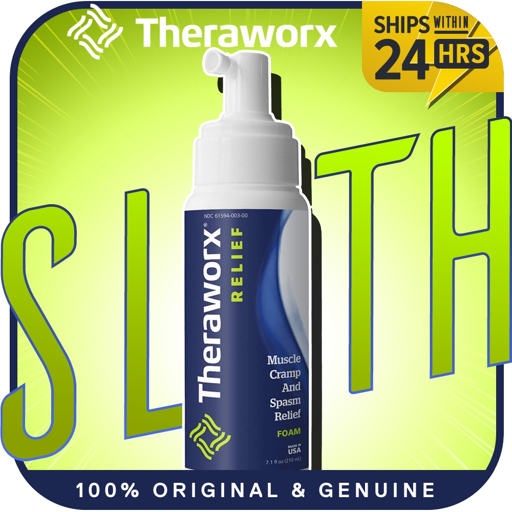 Theraworx Relief Fast-Acting Foam for Leg Cramps, Foot Cramps and ...