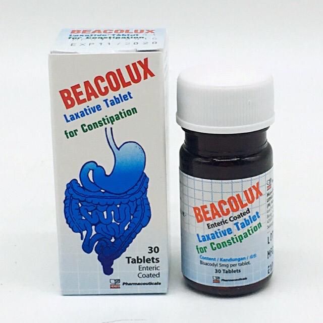 BEACOLUX LAXATIVE TABLET for constipation 润肠通便丸 30 tablets (Exp: 06/21 ...