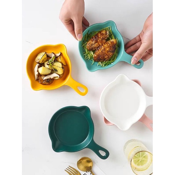 (Ready Stock)Colorful Single Handle Ceramic Saucepan | Shopee Malaysia