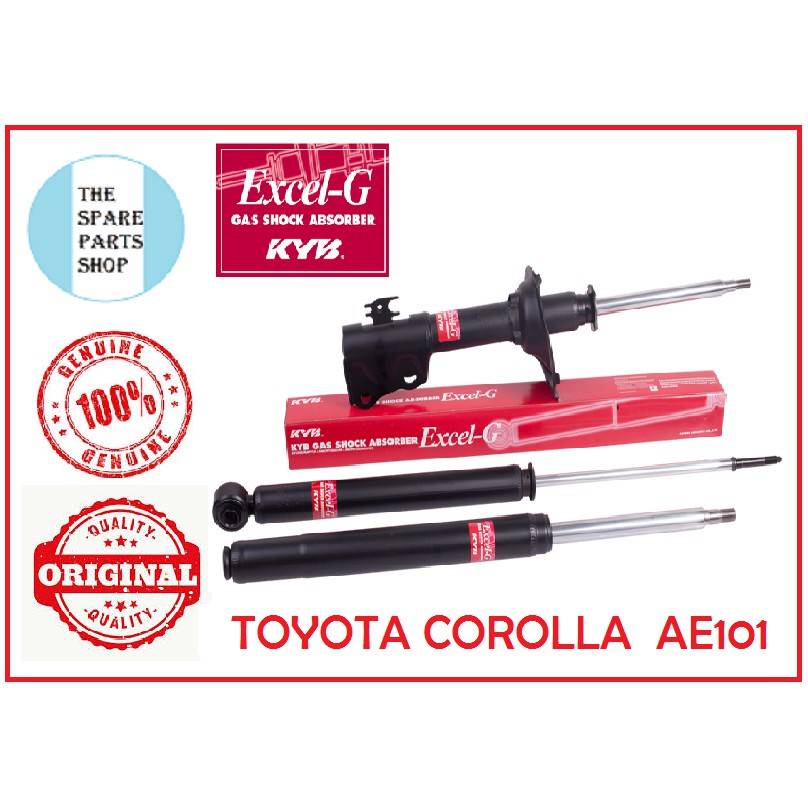 TOYOTA COROLLA AE101 AE111 EE100 KAYABA ABSORBER FRONT REAR GAS KYB ...