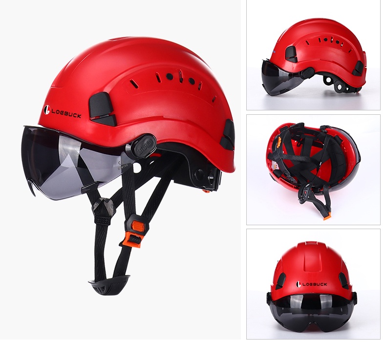 Safety Helmet ABS Breathable Construction Site Power Construction with ...