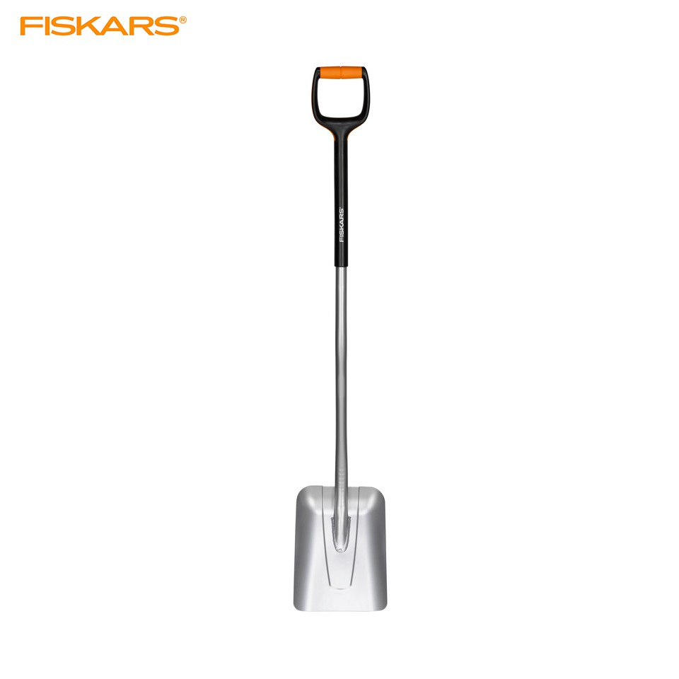 Fiskars Xact Shovel D-shaped handle with a SoftGrip Inlay | Shopee Malaysia