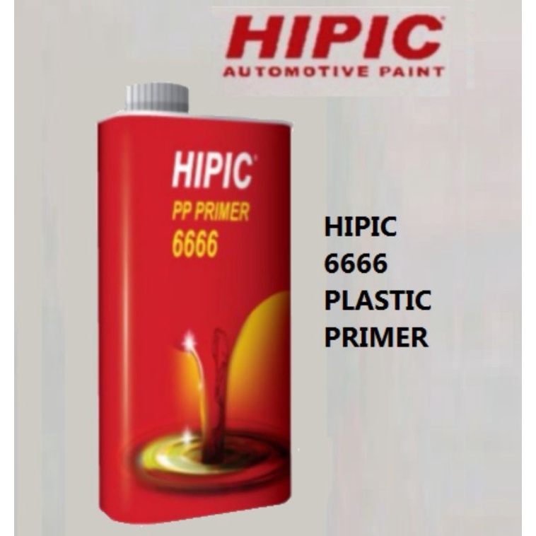 HIPIC PP PLASTIC PRIMER 6666 e1LITER | Shopee Malaysia