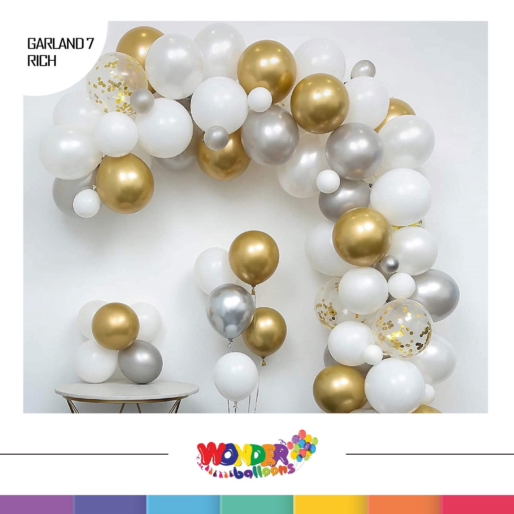 [100+ pc set] Wonder Balloons DIY Balloon Garland Kit | WB DIY Organic ...