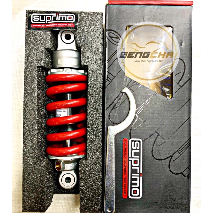 HONDA RS150 GAS MONOSHOCK ABSORBER SUPRIMO ADJUSTABLE RACING SUSPENSION ...