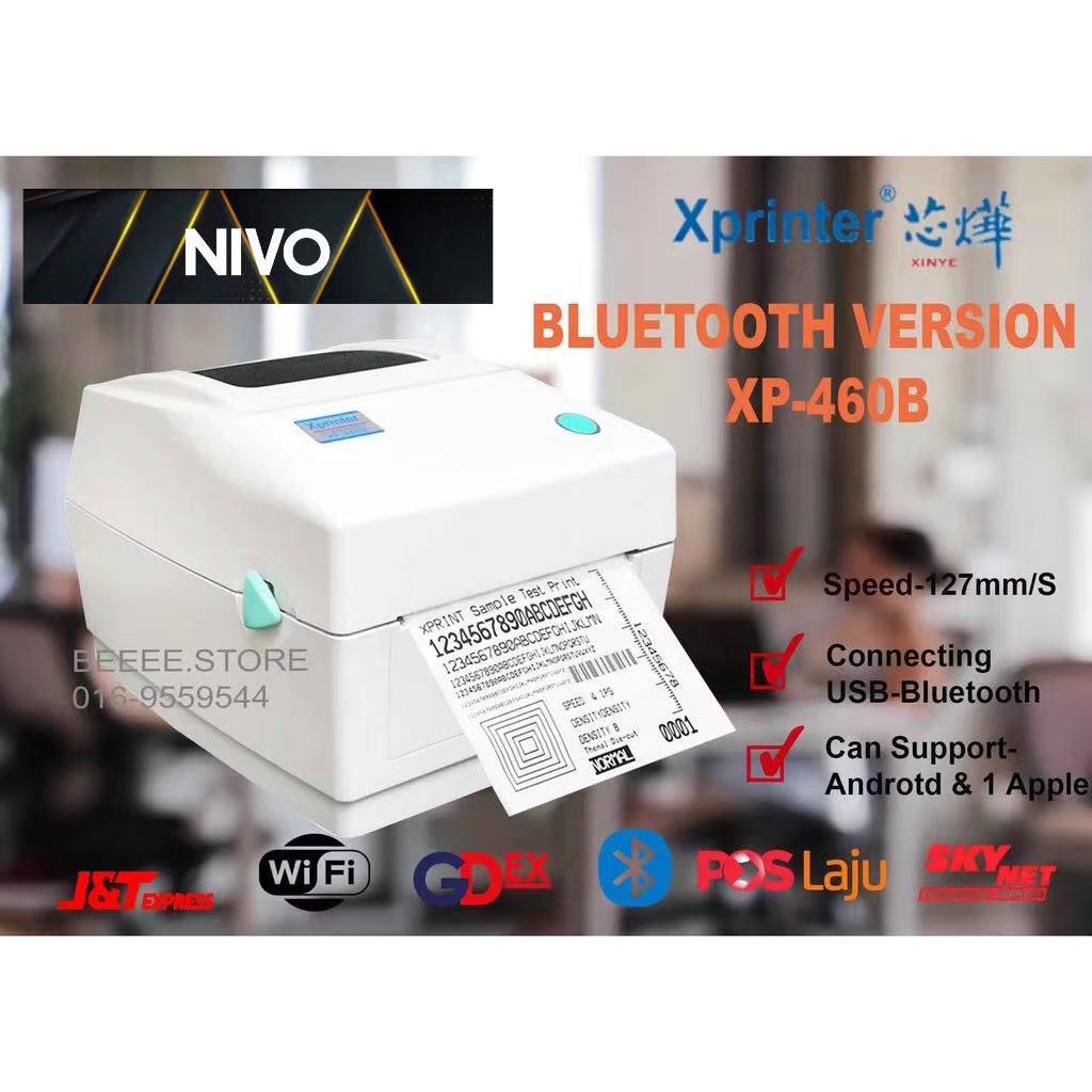 Ready Stock XP-420B & XP-460B XPRINTER THERMAL RRCEIPT MINI PRINTER , THERMAL LABER PRINTER ...