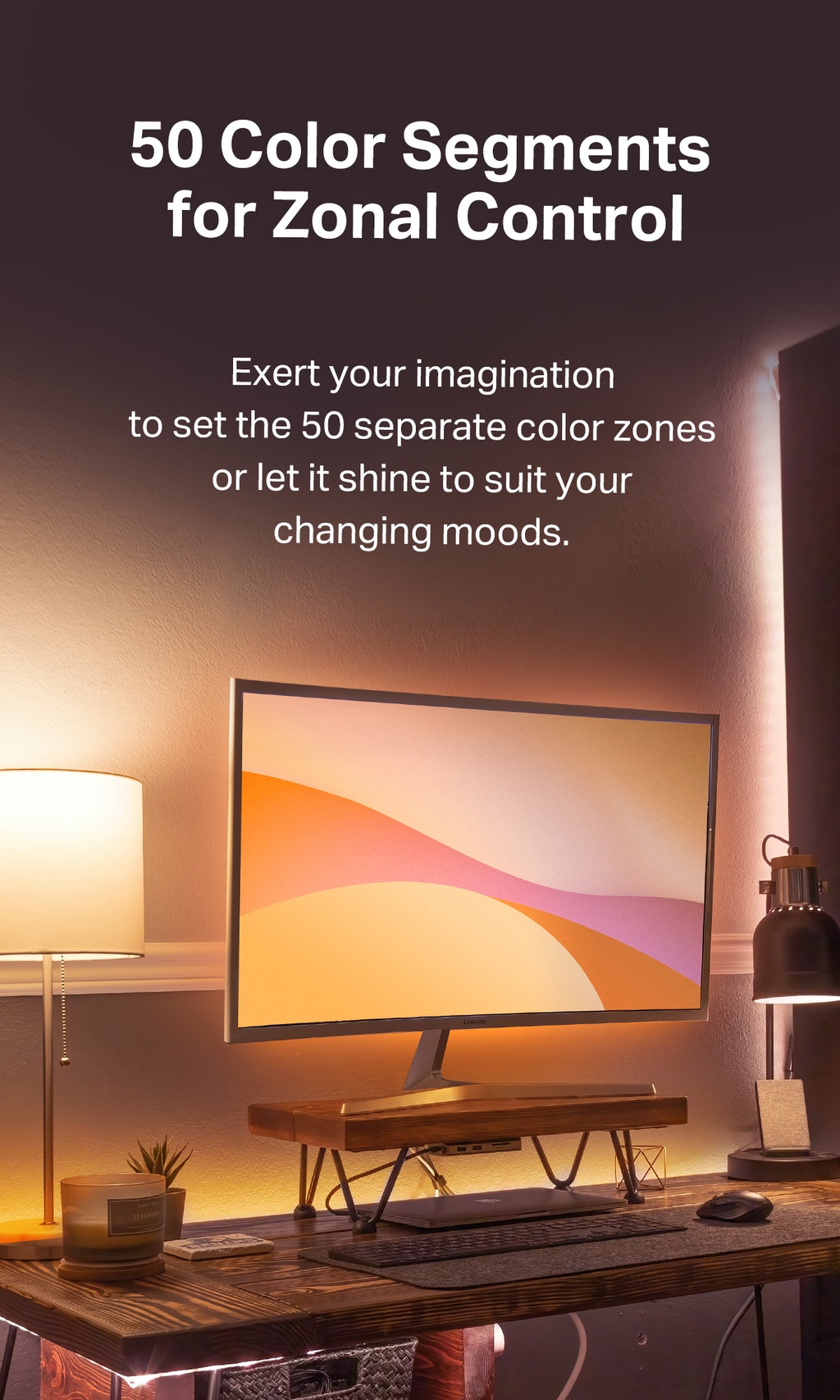 TP-Link Apple HomeKit LED Smart Wi-Fi 5M 16 Million-Colors RGB Fluid ...