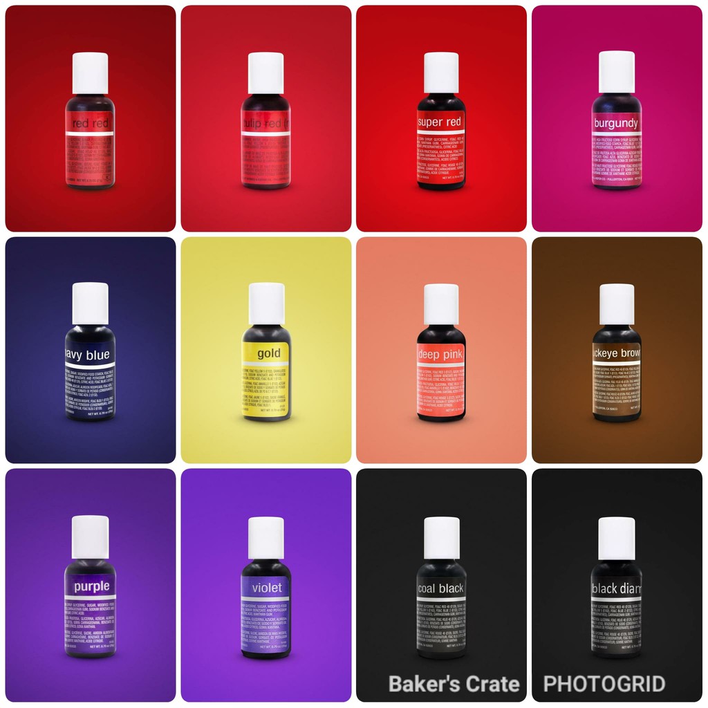 Chefmaster Liqua-Gel Food Coloring 20g (SPECIAL COLORS) | Shopee Malaysia