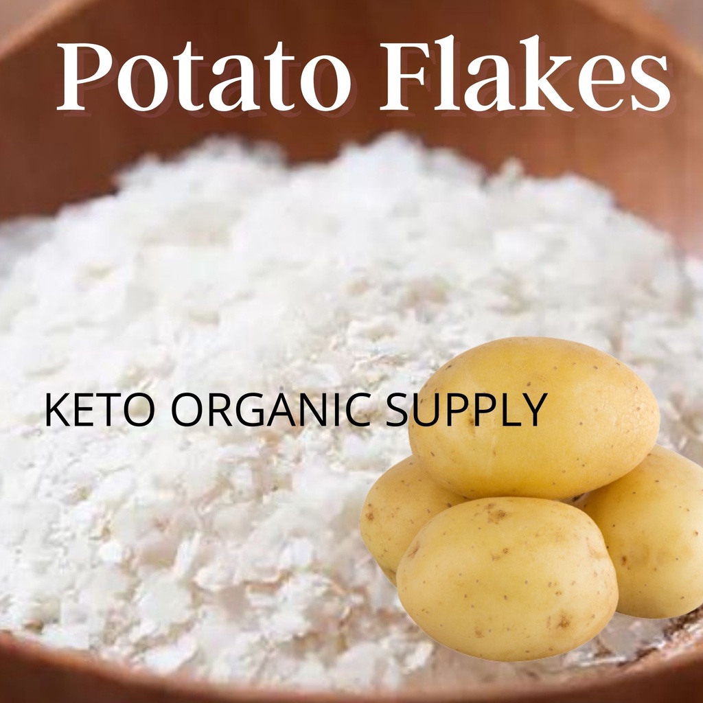 Potato Flakes 500g 马铃薯碎 Instant Pure Mash Potato Flakes 纯马铃薯碎片 Mashed ...