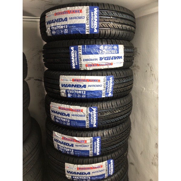 🔥155-70-12🔥WANDA WR080 TYRE 🔥YEAR2024🔥 | Shopee Malaysia