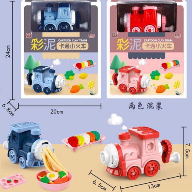 local stock ready cartoon train clay playset | Shopee Malaysia