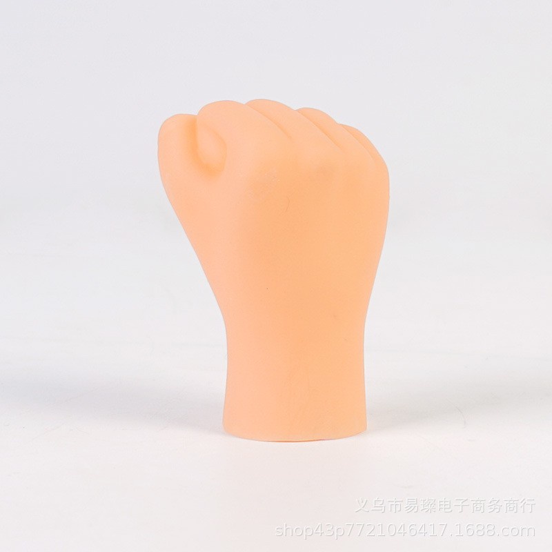 Left And Right Super Mini Tiny Hand Models Joke Finger Puppet Novel ...