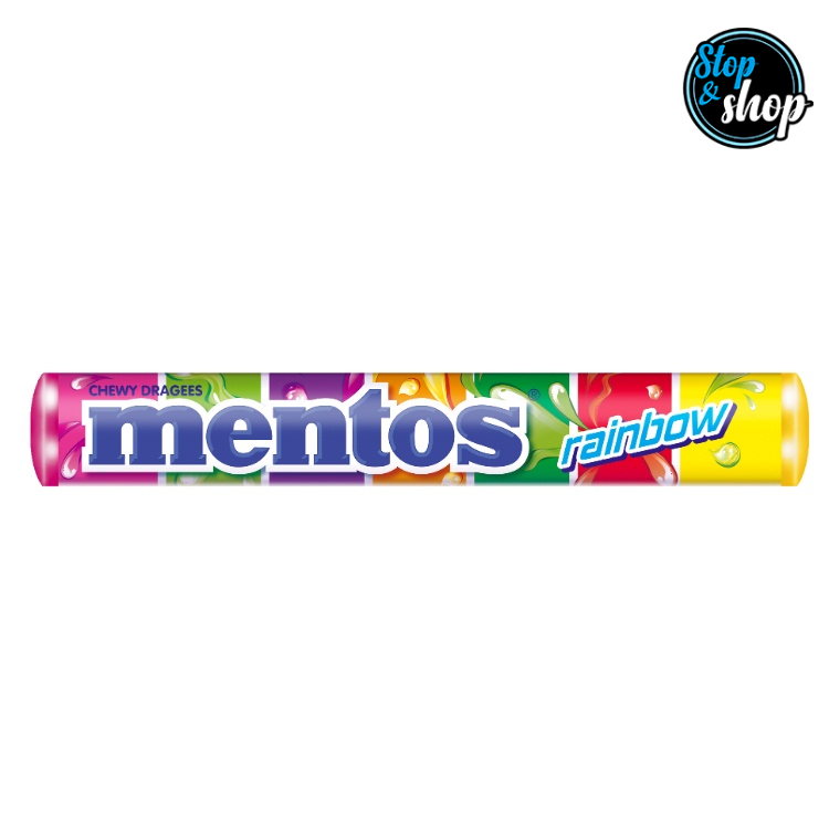Mentos Roll -Rainbow [37g x 1] | Shopee Malaysia
