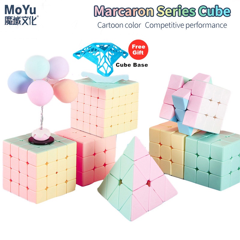 Macarons 2x2 3x3 4x4 5x5 Pyramid Rubiks Magic Cube Speed Cube Rubik's ...