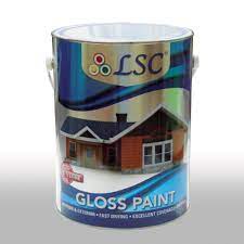 5L ( 5 LITER ) LSC HIGH GLOSS PAINT HEAVY DUTY PRODUCT WOOD AND METAL ...