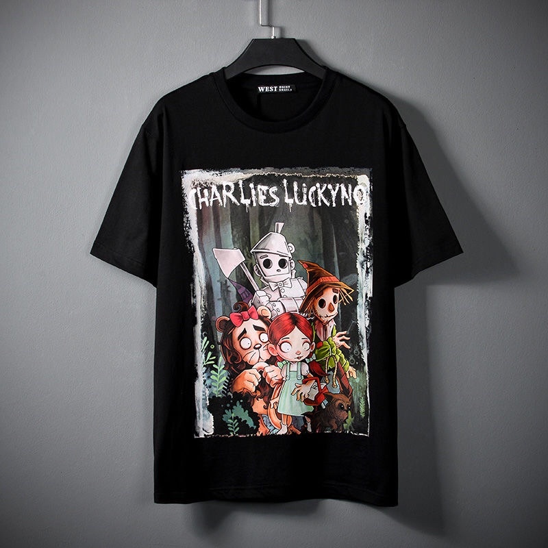 CL short-sleeved CharlieLuciano dark fawn Snow White Pinocchio Mulan ...