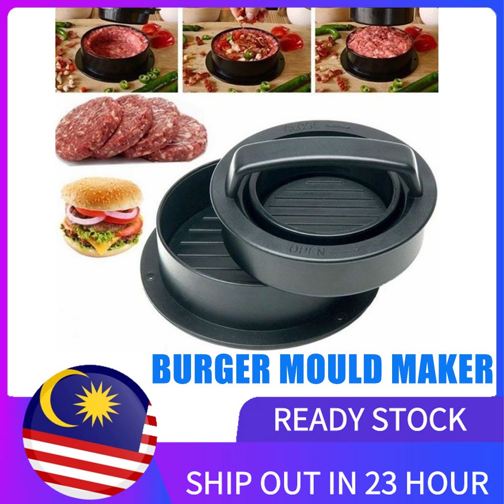 🔥READY STOCK🔥 Vroom Press Maker Burger Non-Stick Cutlets Meat ABS-16 ...