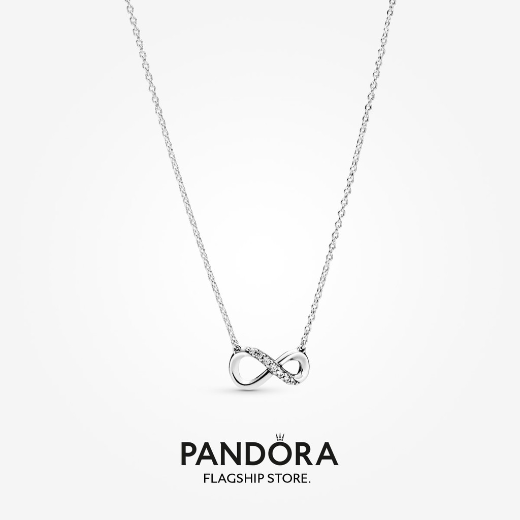Pandora Sparkling Infinity Collier Necklace (50cm) | Shopee Malaysia