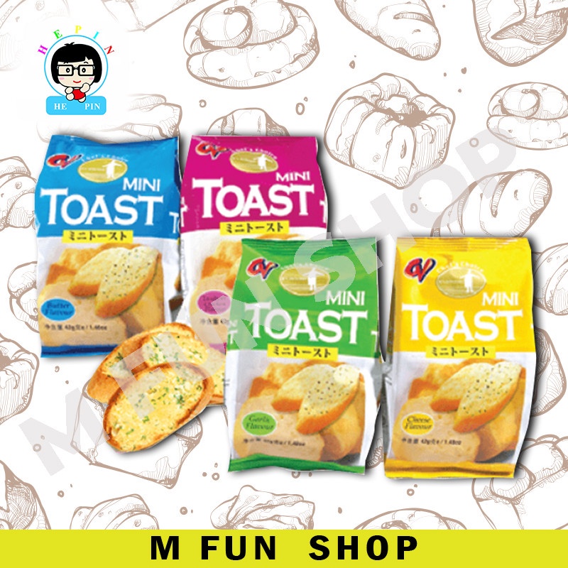 [READY STOCK] Roti Bakar Mini Pilihan Chef CV 42g | Shopee Malaysia