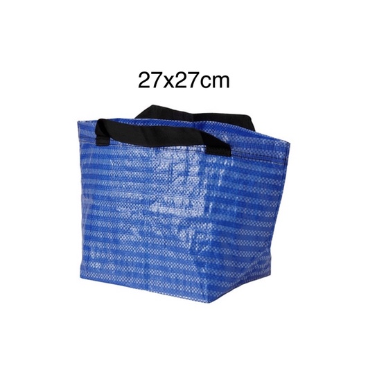 Beg Ikea Biru Original /Laundry Lunch Bag/ Recycle/ Reusable /Backpack ...