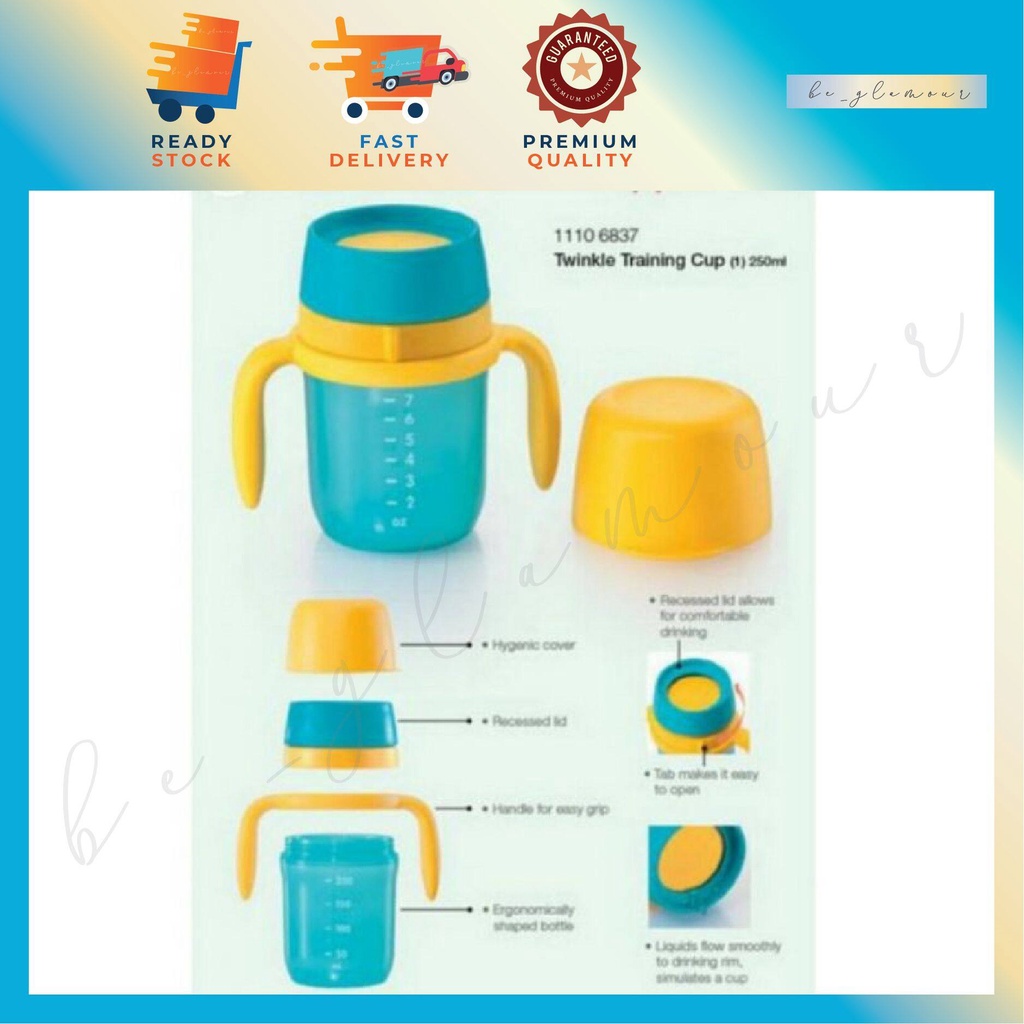 TUPPERWARE TWINKLE TRAINING CUP FOR KID Training Cup For Baby Toddles ...