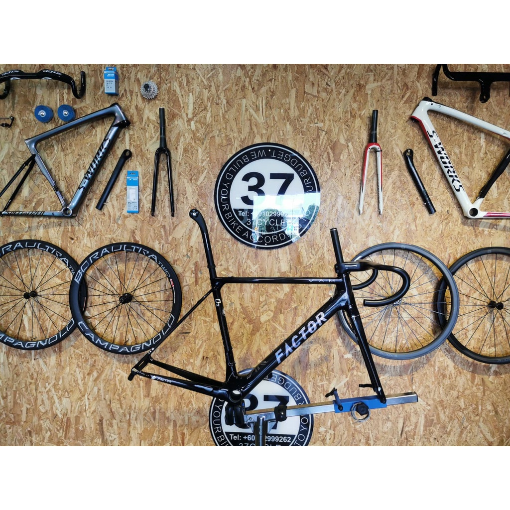 NEW CARBON FRAMES ALL ROUNDER FRAMESET FAC O 2 TAIWAN FRAMES | Shopee ...