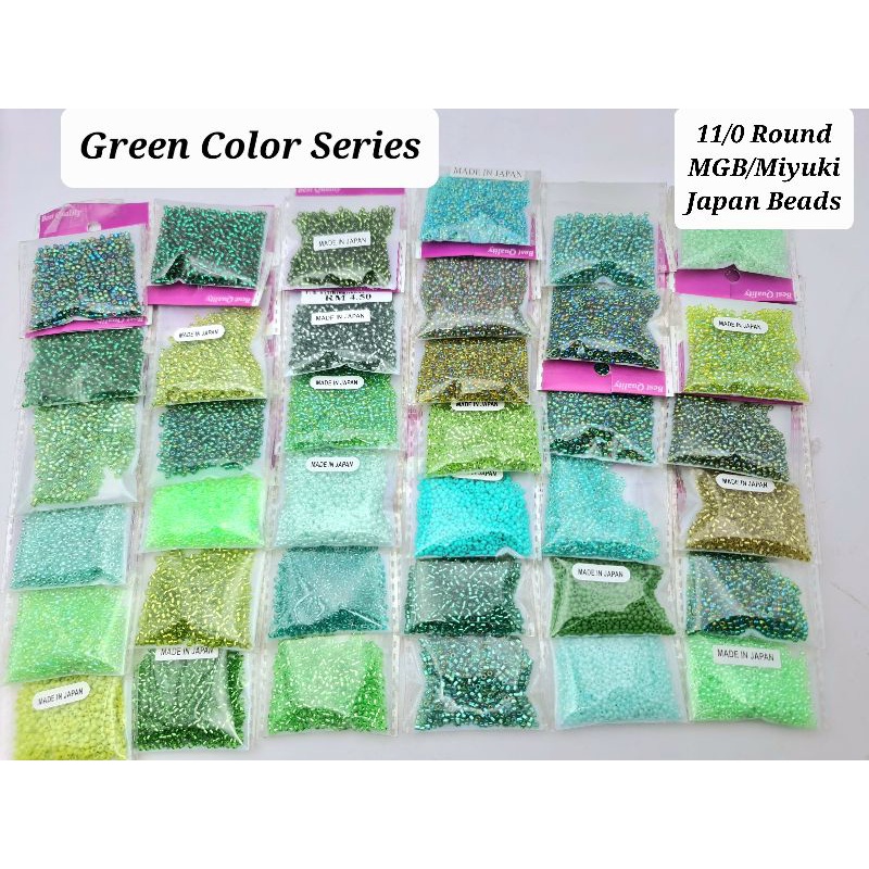 Buy 10 Free 1 Miyuki 11/0 Round- 2mm Miyuki/MGB Japanese Seed Bead ...
