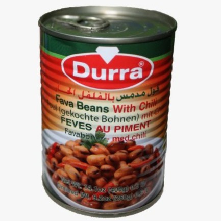 DURRA FAVA BEANS WITH CHILI 400G (FOUL) | Shopee Malaysia