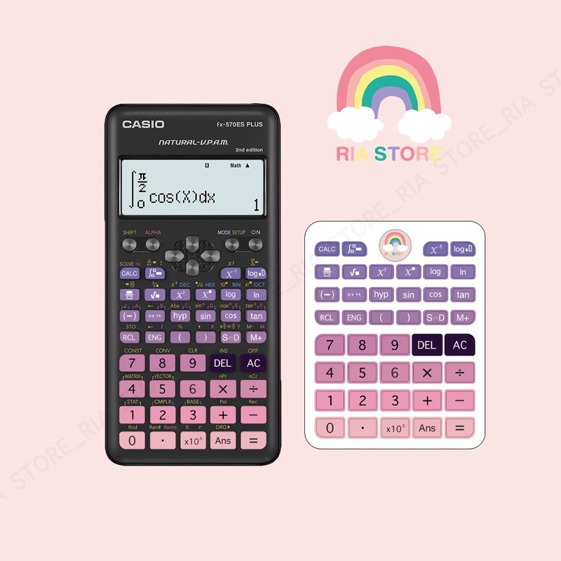 Casio 570-2nd computer key button sticker | Shopee Malaysia