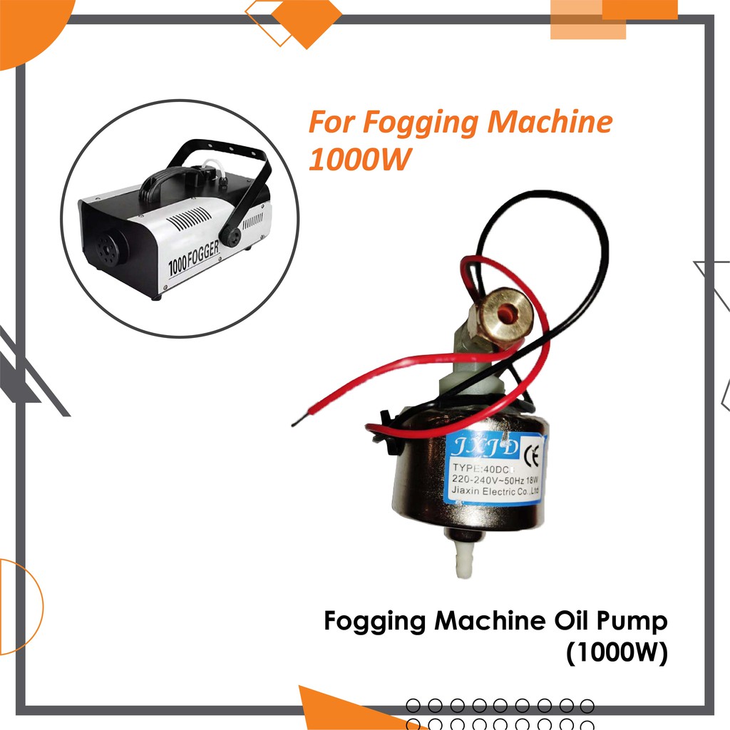 [FOGGING MACHINE SPARE PARTS] Fogging Machine Oil Pump (1000W/1500W ...